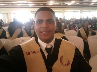 Ismael Padilla Pujols se gradúa Magna Cum Laude en Derecho en la UFHEC ...